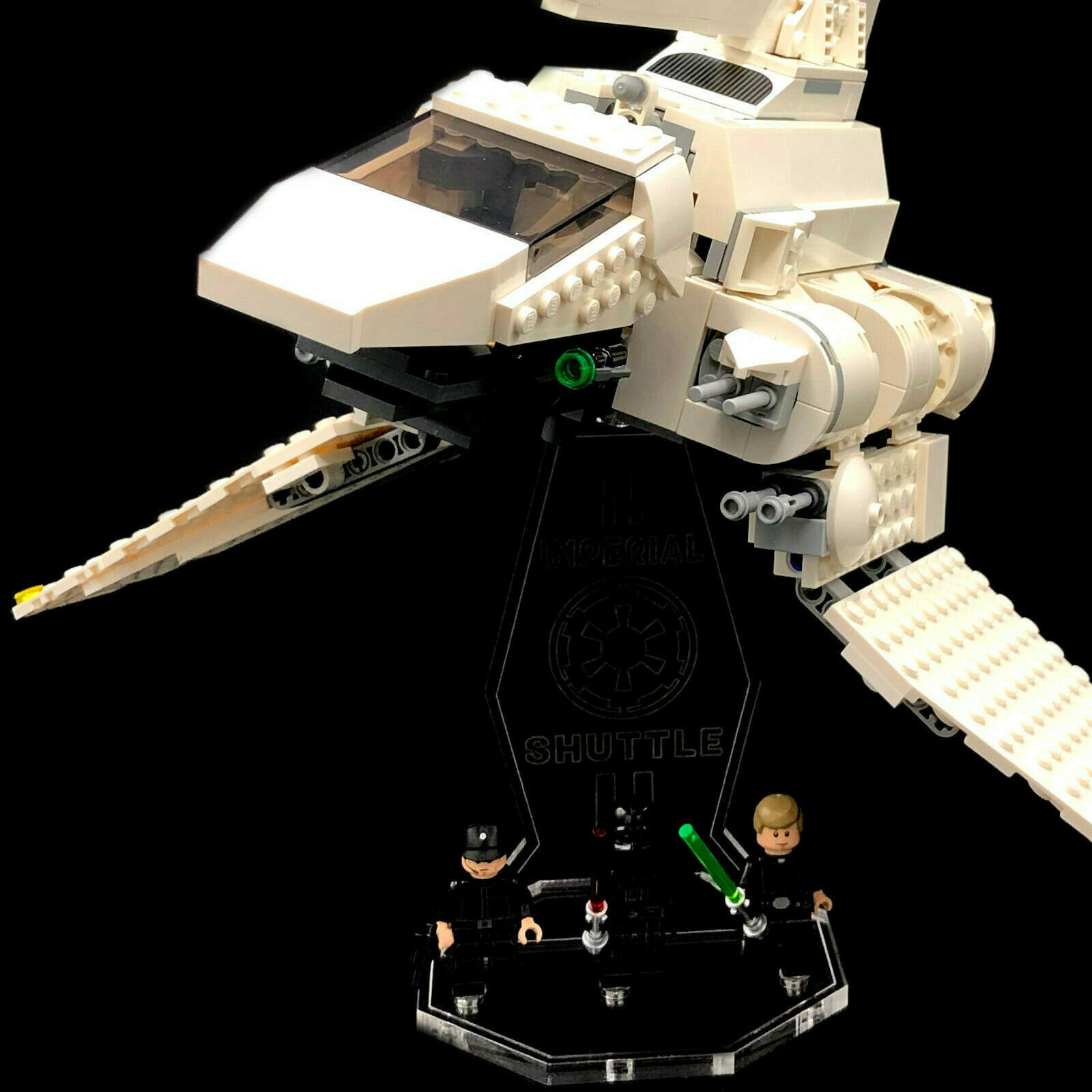 Acryl Display Stand - Acrylglas Modell Standfuss für LEGO 75302 ...